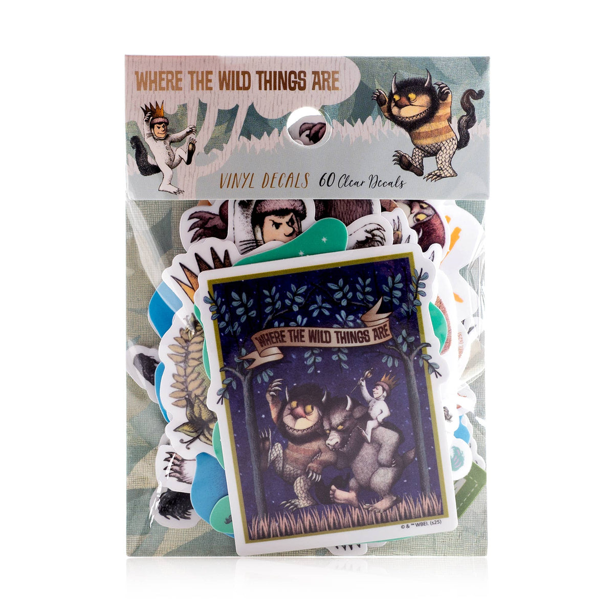 Conquest Journals - Where the Wild Things Are Clear Decals — Root & Company