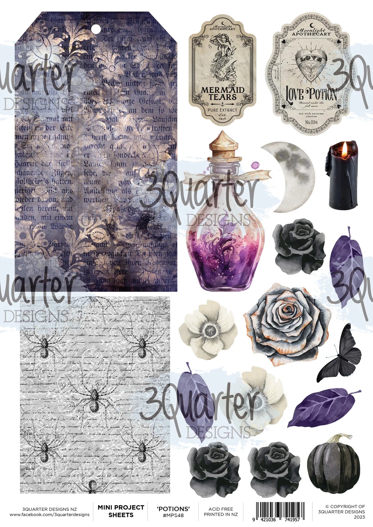3Quarter Designs - Magic Potion - Mini Project Sheet — Root & Company