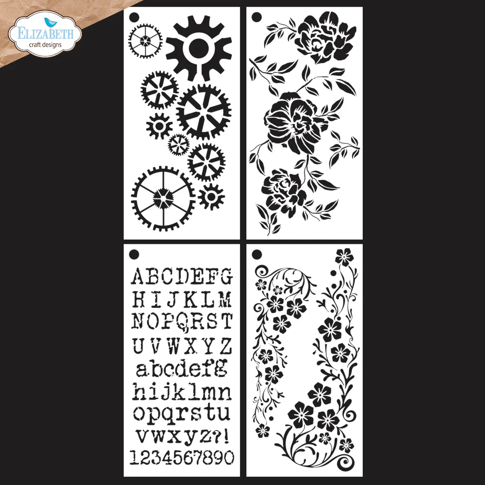 Elizabeth Craft Designs - In the Garden Collection - Stencils - Journa — Root & Company