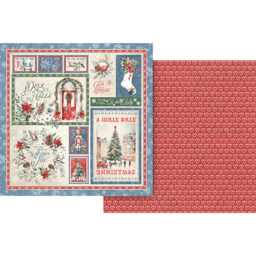 Graphic 45 - Deck The Halls - 12 X 12 Double Sided Paper - Deck The Ha ...