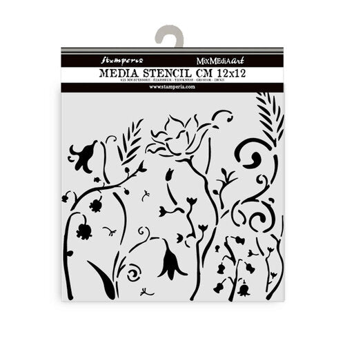 Stamperia - Hidden Grove Collection - Stencils - Flowers — Root & Company