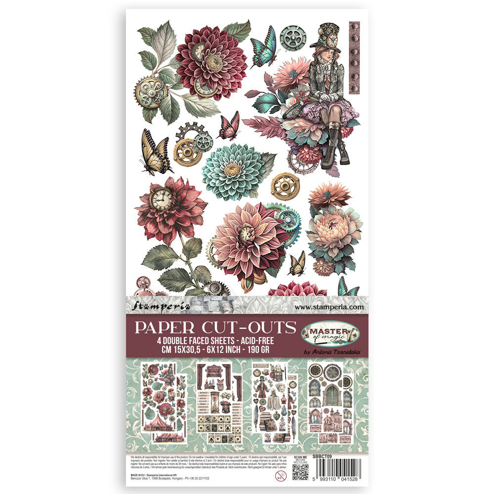 Stamperia - Master Of Magic Collection - Paper Cut-Outs - Double-Face ...