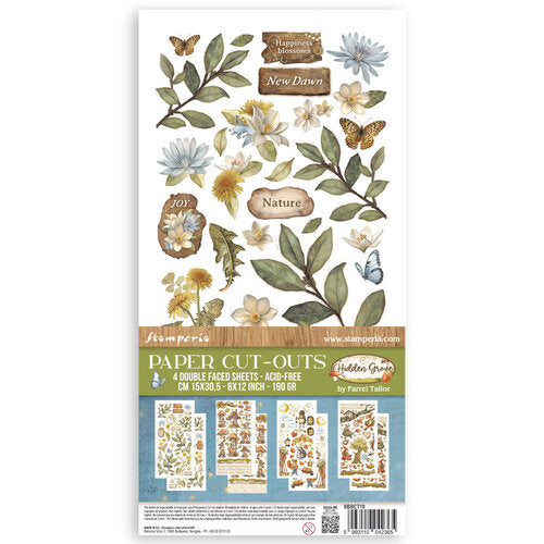 Stamperia - Hidden Grove Collection - Paper Cut-Outs - Double Sided ...