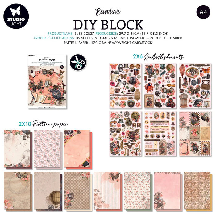 Studio Light - DIY Block - Steampunk Dreams — Root & Company