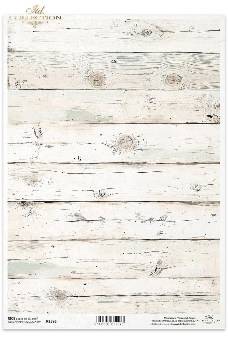 ITD Collection - Floral Shabby Chic - Rice Paper - R2595 — Root & Company