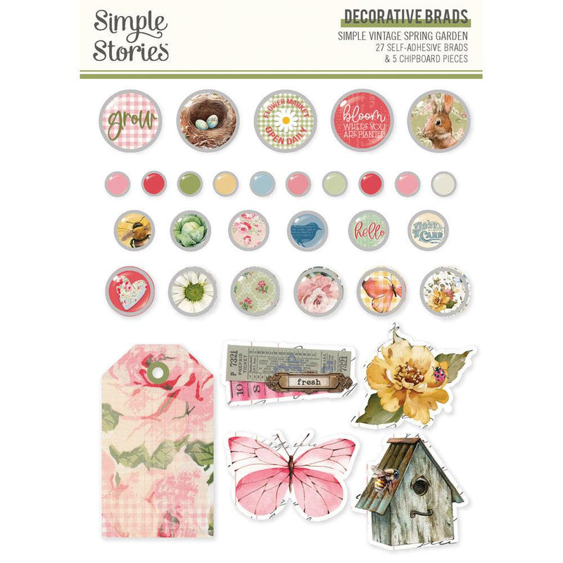 Simple Stories - Simple Vintage Spring Garden Collection - Decorative ...
