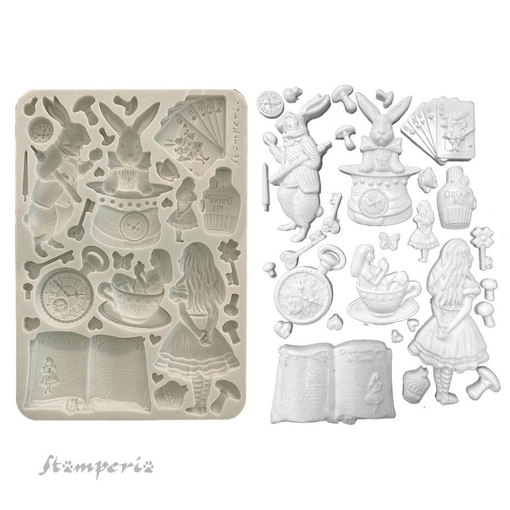 Stamperia - Alice In Christmas - Moulds - Alice In Christmas — Root ...